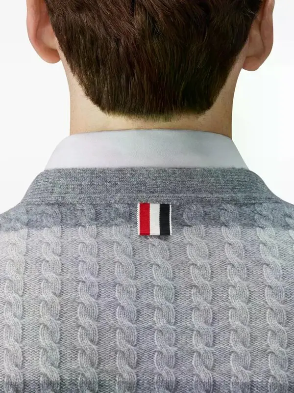 Thom Browne Striped Cardigan