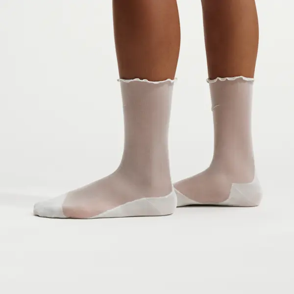 Nike Sheer Training Ankle Socks - Grey