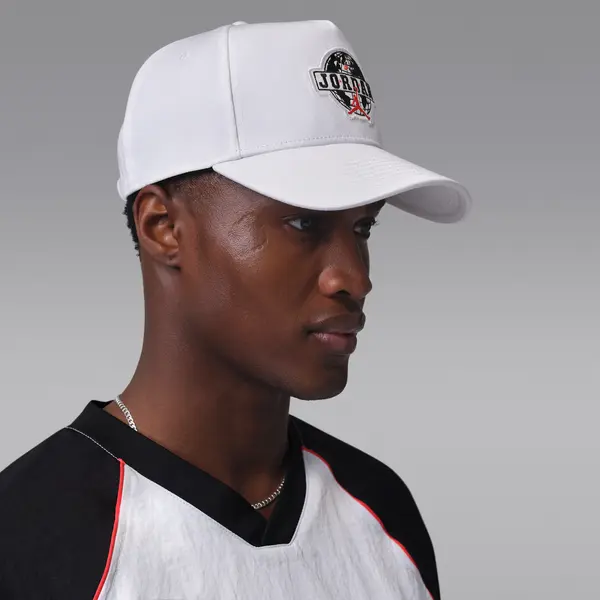JORDAN Rise Structured Cap - White