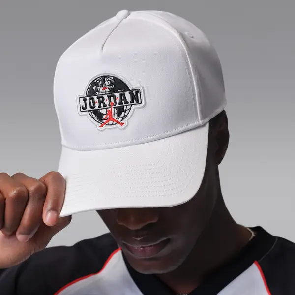 JORDAN Rise Structured Cap - White