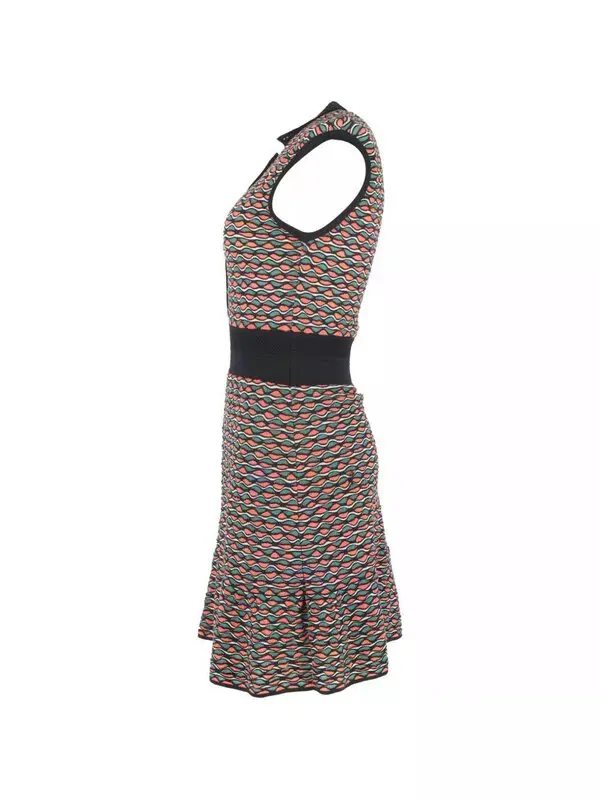 Missoni Patterned Buttoned Mini Dress