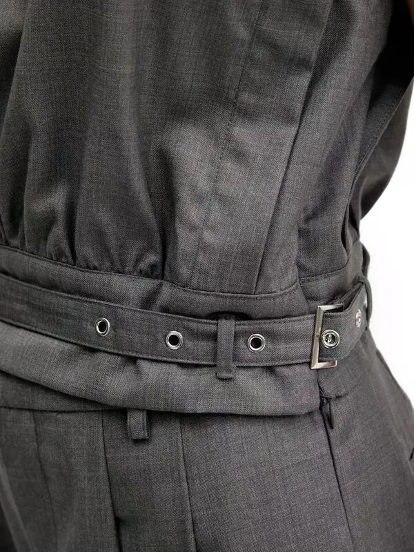GESTUZ Gzeffy Tonal Belt Blouse