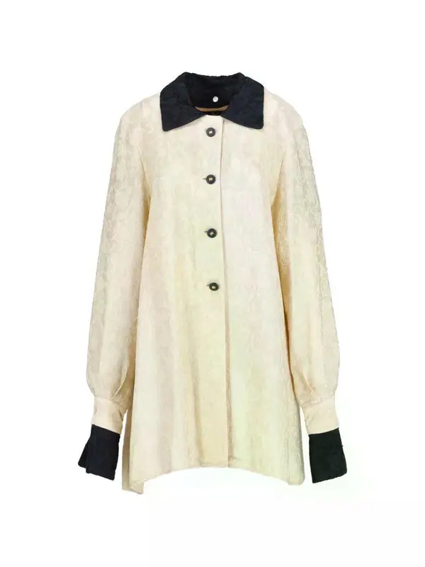 Fendi Jacquard Button Shirt