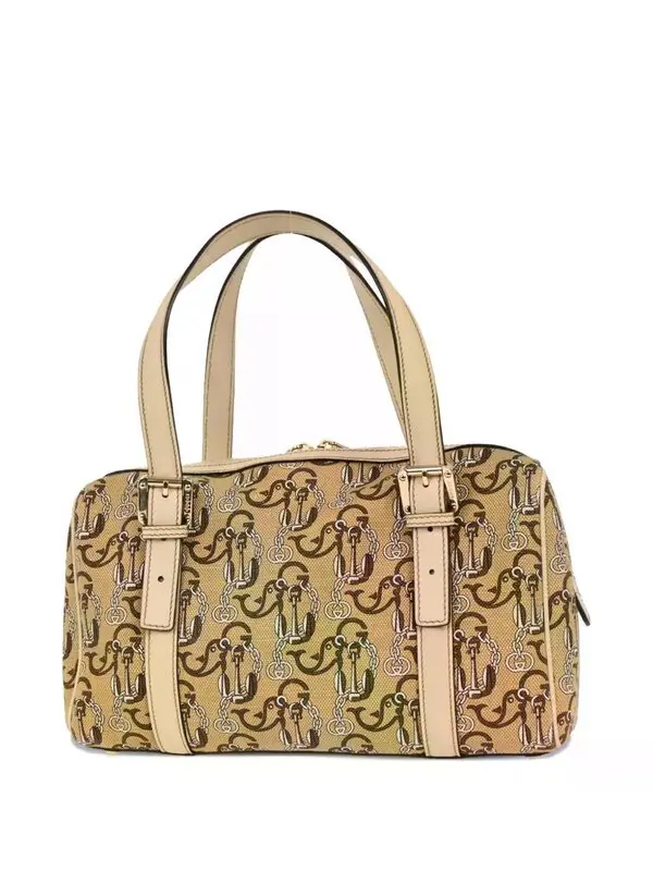 Gucci 1990-2000s Interlocking Gg Canvas Shoulder Bag