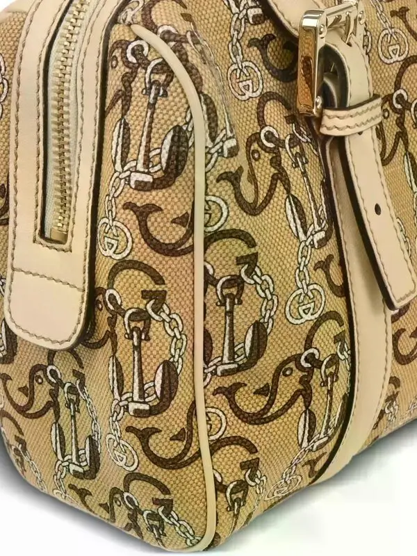 Gucci 1990-2000s Interlocking Gg Canvas Shoulder Bag