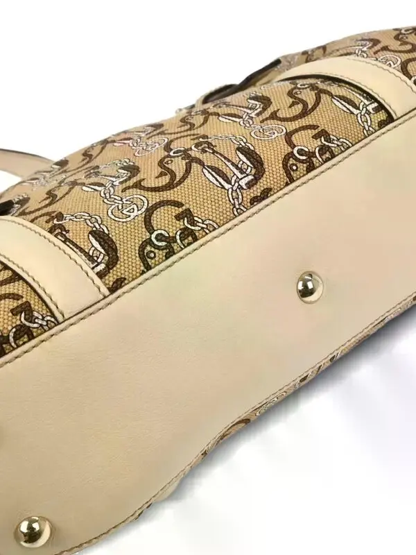 Gucci 1990-2000s Interlocking Gg Canvas Shoulder Bag