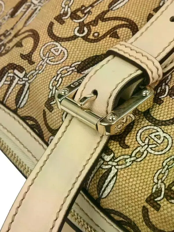 Gucci 1990-2000s Interlocking Gg Canvas Shoulder Bag