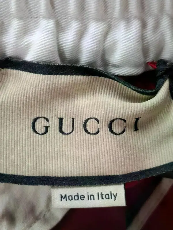 Gucci Military Buckle Drill Trousers