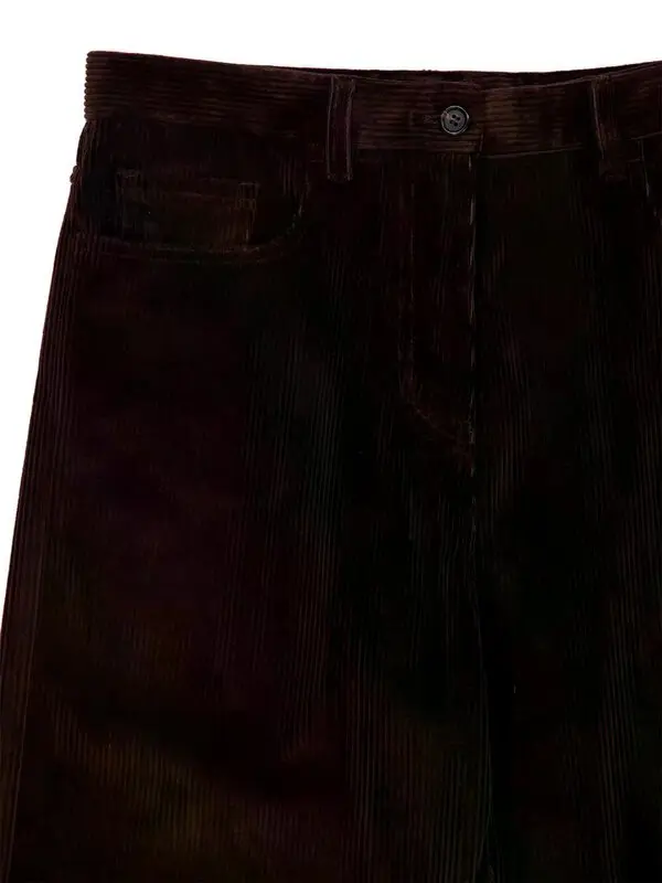 Miu Miu Corduroy Wide Leg Trousers