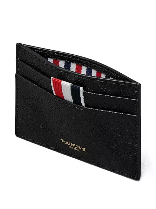 Thom Browne Hector-motif Card Holder - Black