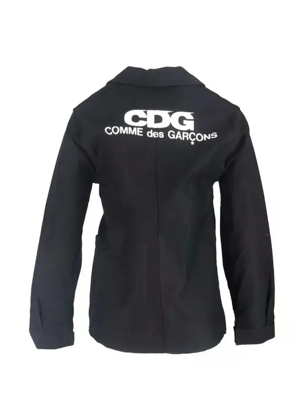 Comme Des Garçons Short Work Pointed Collar Jacket