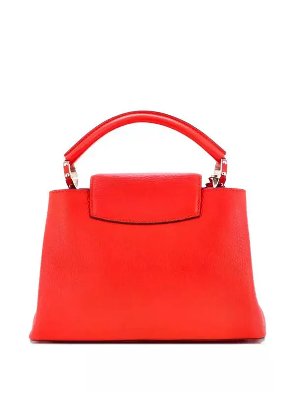 LOUIS VUITTON Capucines Bb Satchel - Red