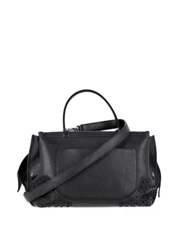 TOD'S Wave Stud Tote - Black