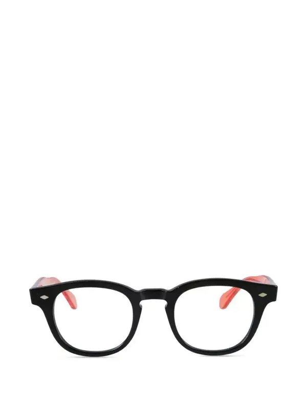 Kàdor Woody Cal Round-frame Glasses - Black