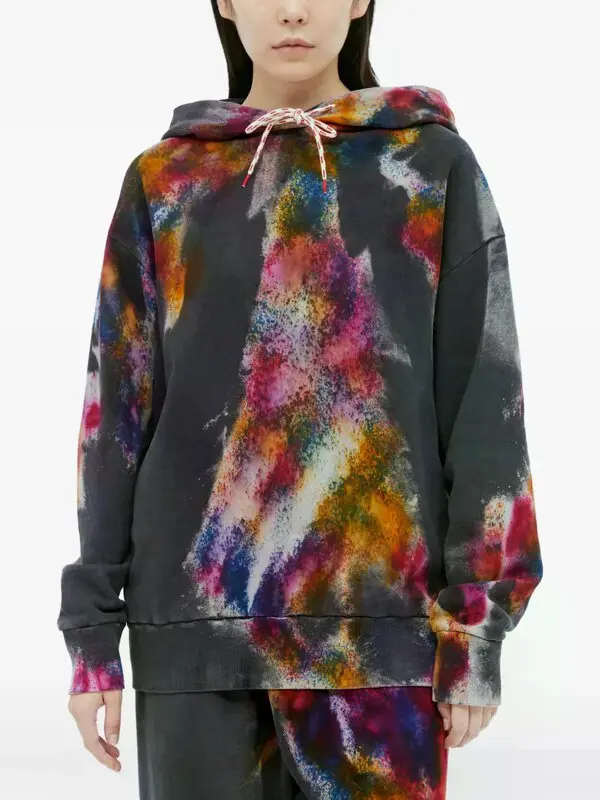 Aries Long-sleeve Drawstring Hoodie