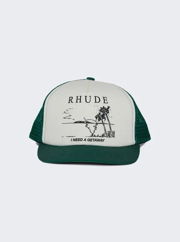 Rhude Trucker Hat - Green
