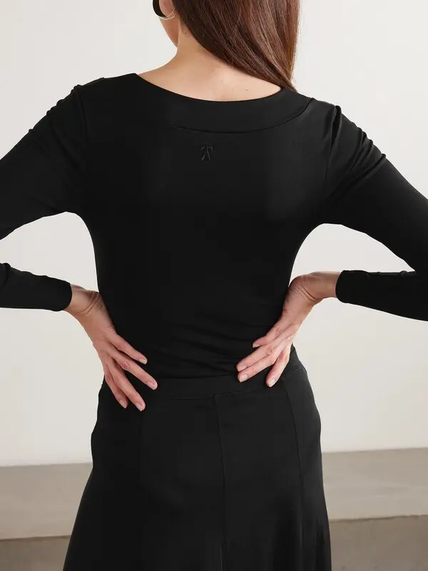 THE PARK Maranda Scoop Neck Bodysuit