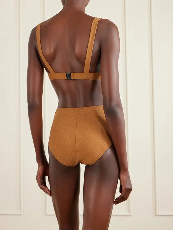 Lisa Marie Fernandez Magdalena Button-embellished Bikini