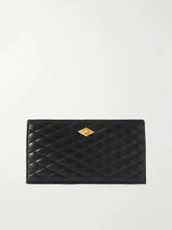 METIER Ease Quilted Leather Clutch