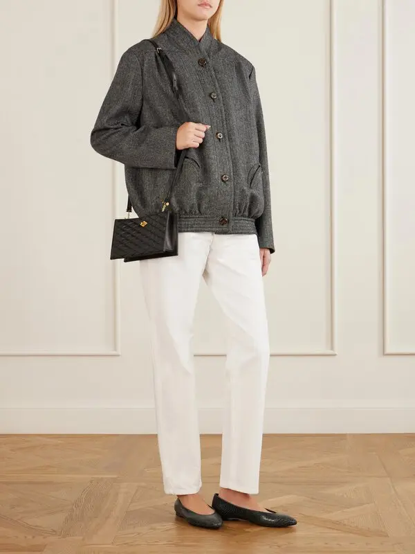 METIER Ease Quilted Leather Clutch