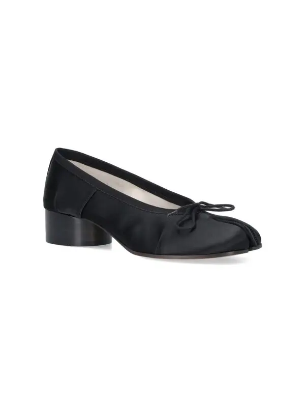 MAISON MARGIELA Tabi Ballet Flats - Black