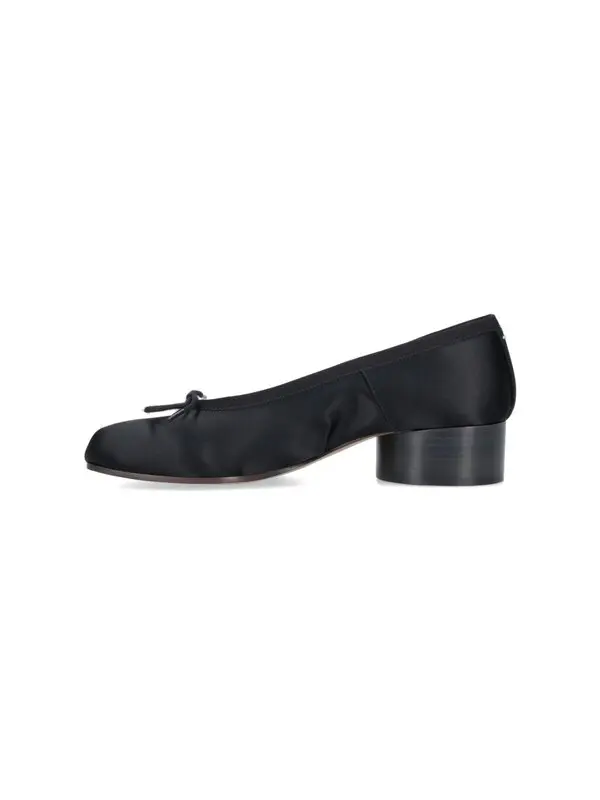 MAISON MARGIELA Tabi Ballet Flats - Black