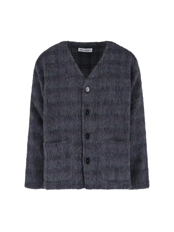 Our Legacy Cardigan With Mother-of-pearl Button - Multi