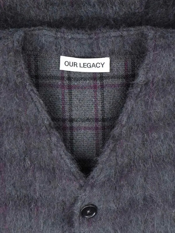 Our Legacy Cardigan With Mother-of-pearl Button - Multi