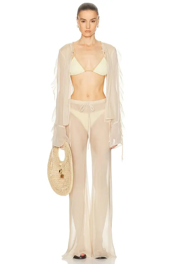 SHANI SHEMER Jeanie Top - Macadamia