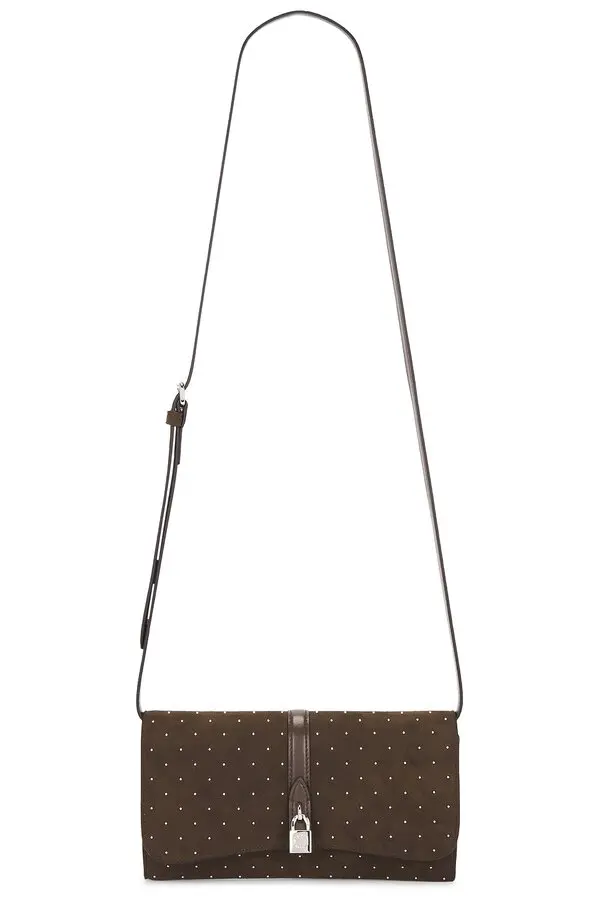 Stella McCartney Stella Ryder Wallet In Brown - Moka