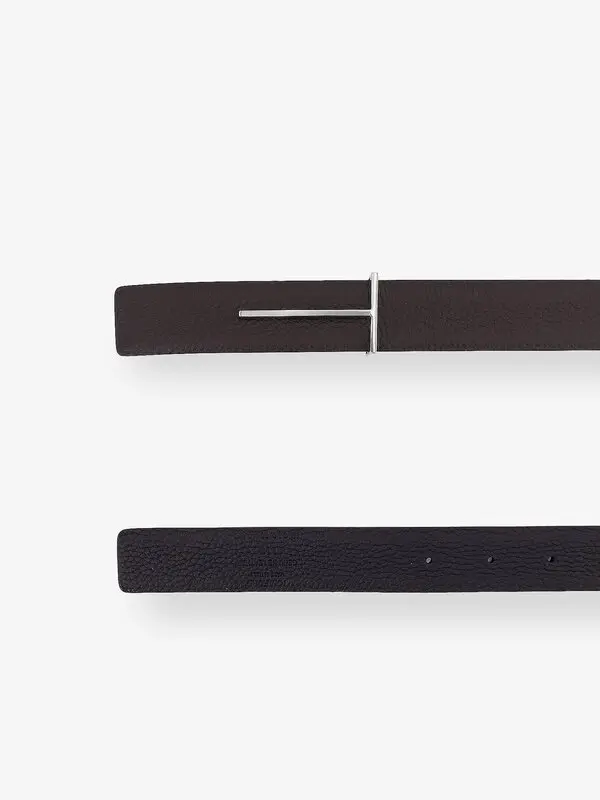 TOM FORD Hammered Leather Belt