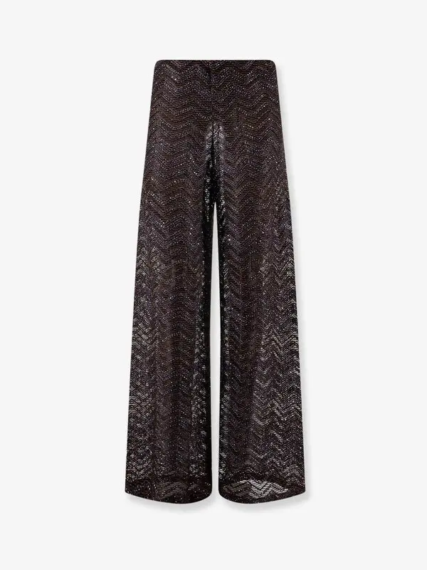 Missoni Viscose Blend Chevron Pants