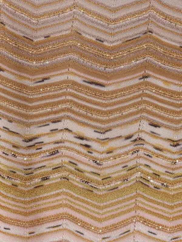 Missoni Laminated Viscose Long Dress - Multicolor