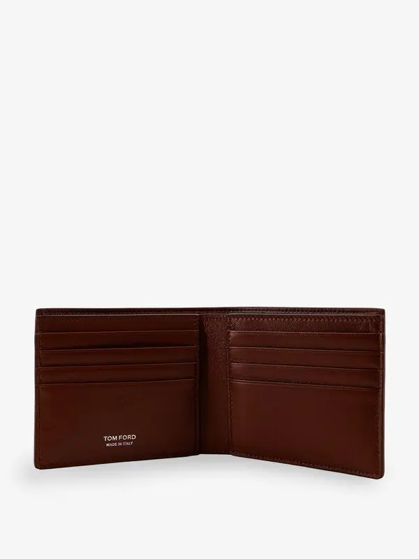 TOM FORD Croco Print Leather Wallet