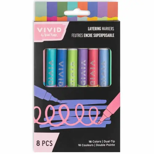 BREA REESE Layering Markers - Multicolored