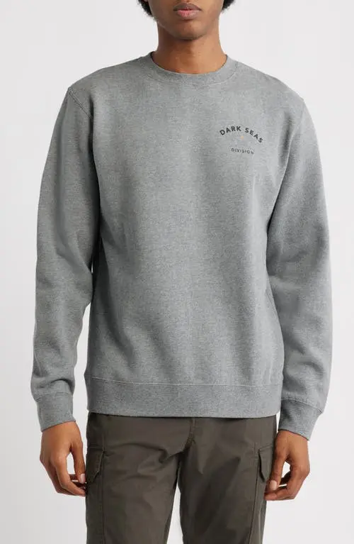 DARK SEAS Headmaster V3 Graphic Sweatshirt - Heather Gunmetal
