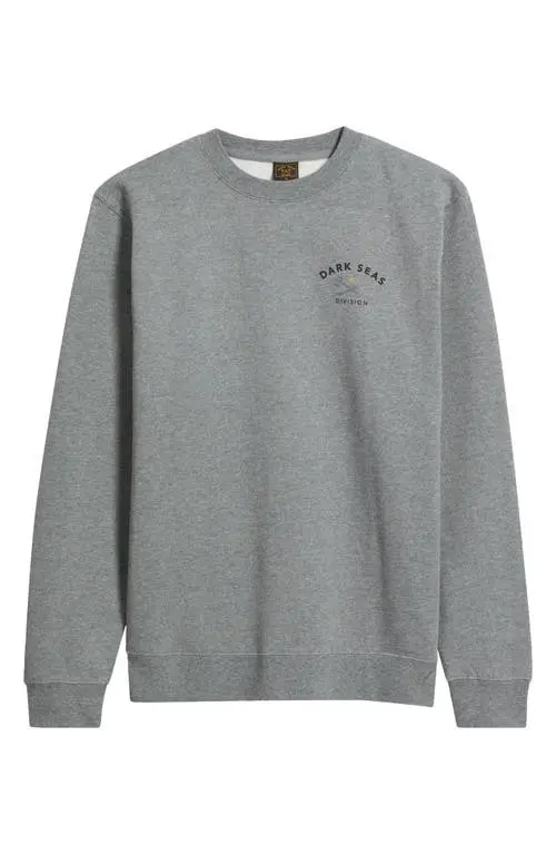 DARK SEAS Headmaster V3 Graphic Sweatshirt - Heather Gunmetal