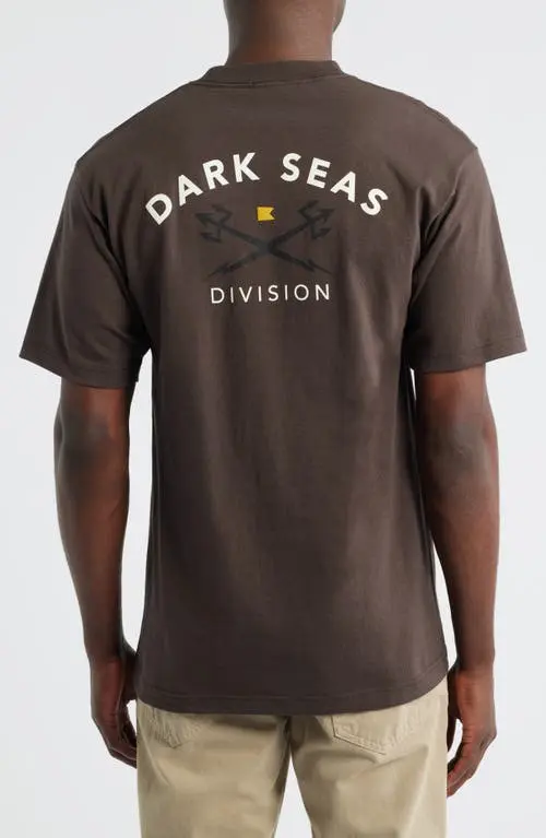 DARK SEAS Headmaster V3 Heavyweight Jersey Graphic T-shirt - Java Brown