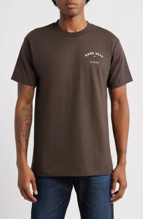 DARK SEAS Headmaster V3 Graphic T-shirt - Java Brown
