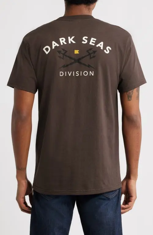 DARK SEAS Headmaster V3 Graphic T-shirt - Java Brown