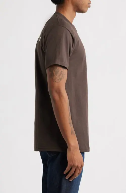 DARK SEAS Headmaster V3 Graphic T-shirt - Java Brown