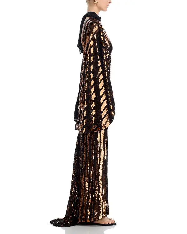 Johanna Ortiz Crystal Whispers Maxi Dress