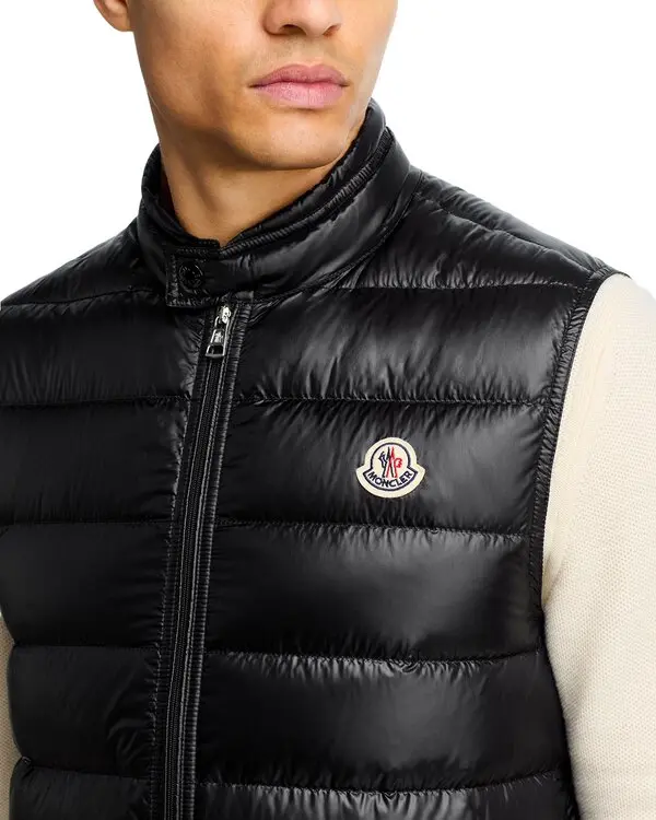 Moncler Gui Packable Down Gilet - Black