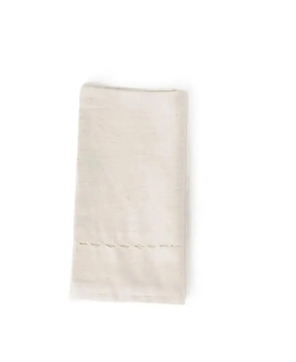 CREATIVE WOMEN Pulled Cotton Napkins, Set Of 4 - Natural