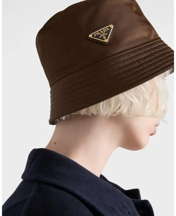Prada Bucket Hat - Brown