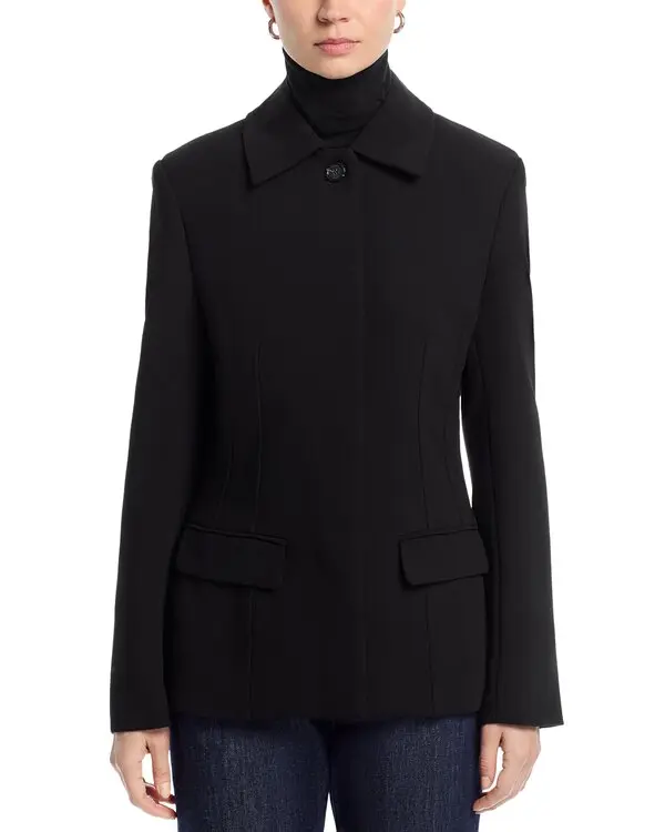 TOTEME Cinched Waist Tailored Jacket - Black