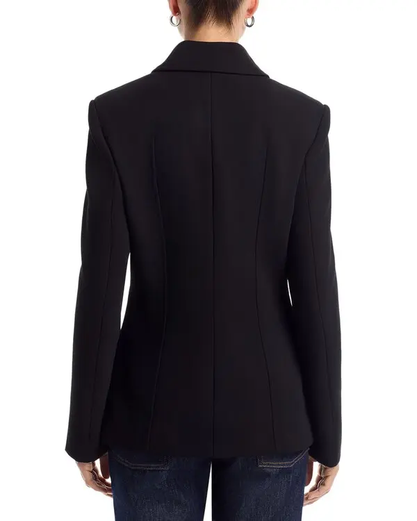 TOTEME Cinched Waist Tailored Jacket - Black