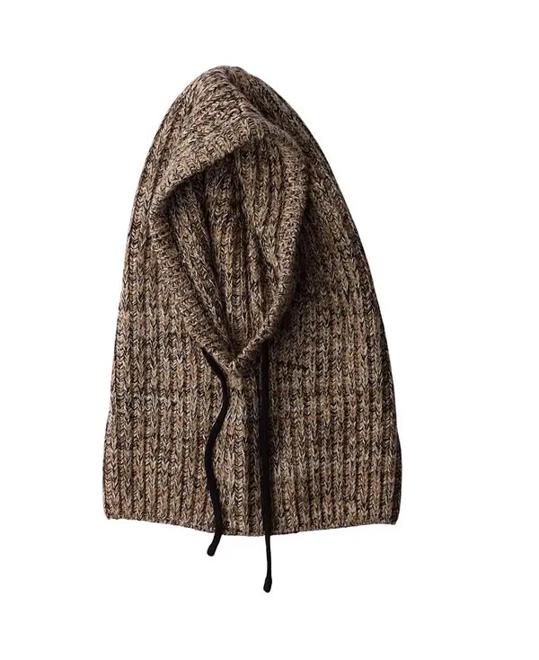 Prada Knit Hood - Brown