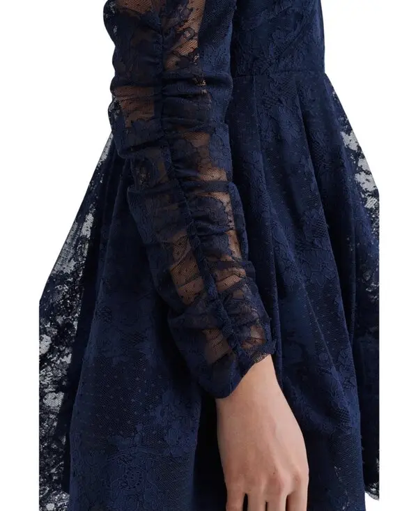 leoni mini dress navy Leoni Mini Dress - Navy