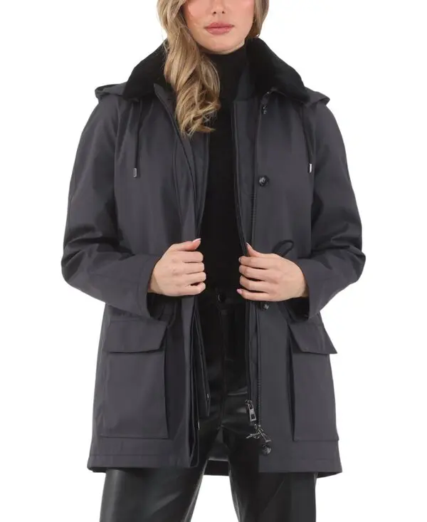 Gorski Parka With Detachable Hood And Removable Vest